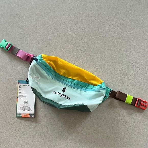 cotopaxi | Bags | Cotopaxi Colorful Waist Pack With Yellow And Teal ...